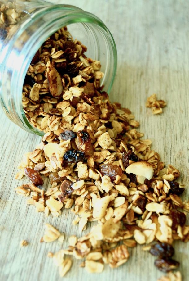 Apple Crisp Granola | Cooking On The Weekends