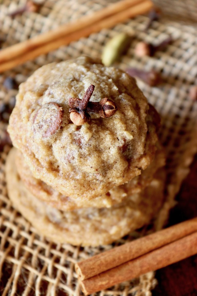 Chai Chocolate Chunk Cookies | Cooking On The Weekends