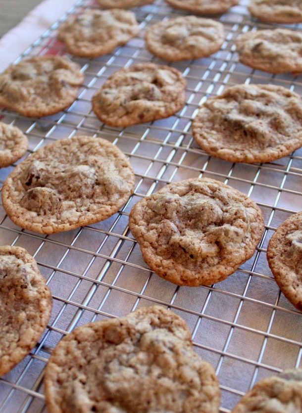 Chestnut Cookies with Chocolate Chips | Cooking On The Weekends