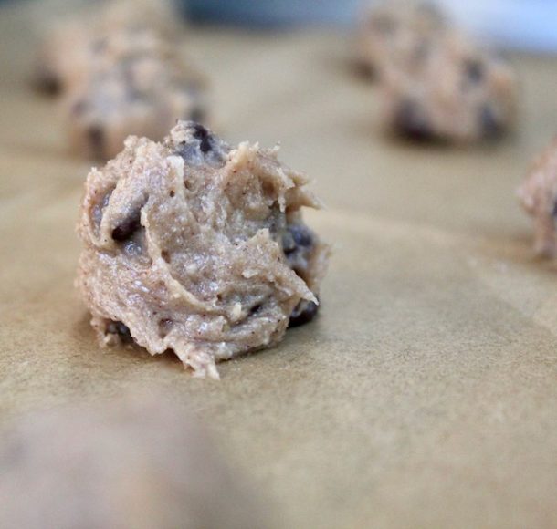 Chestnut Cookies with Chocolate Chips | Cooking On The Weekends