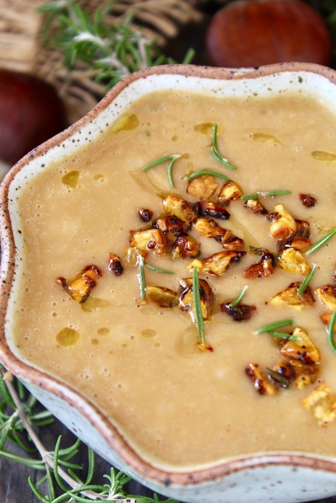 Potato Chestnut Soup | Cooking On The Weekends