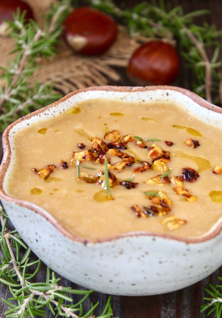 Potato Chestnut Soup | Cooking On The Weekends
