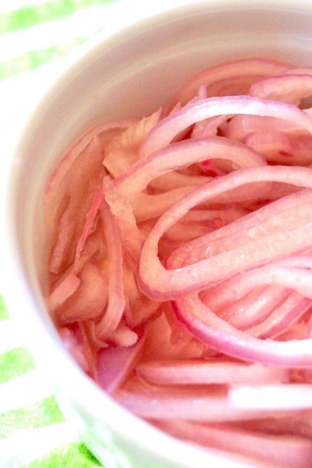 Pickled Shallots with Lime | Cooking On The Weekends