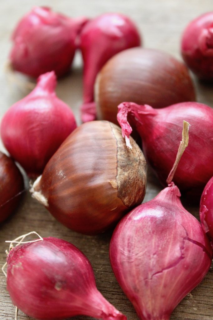 Braised Chestnuts and Pearl Onions | Cooking On The Weekends