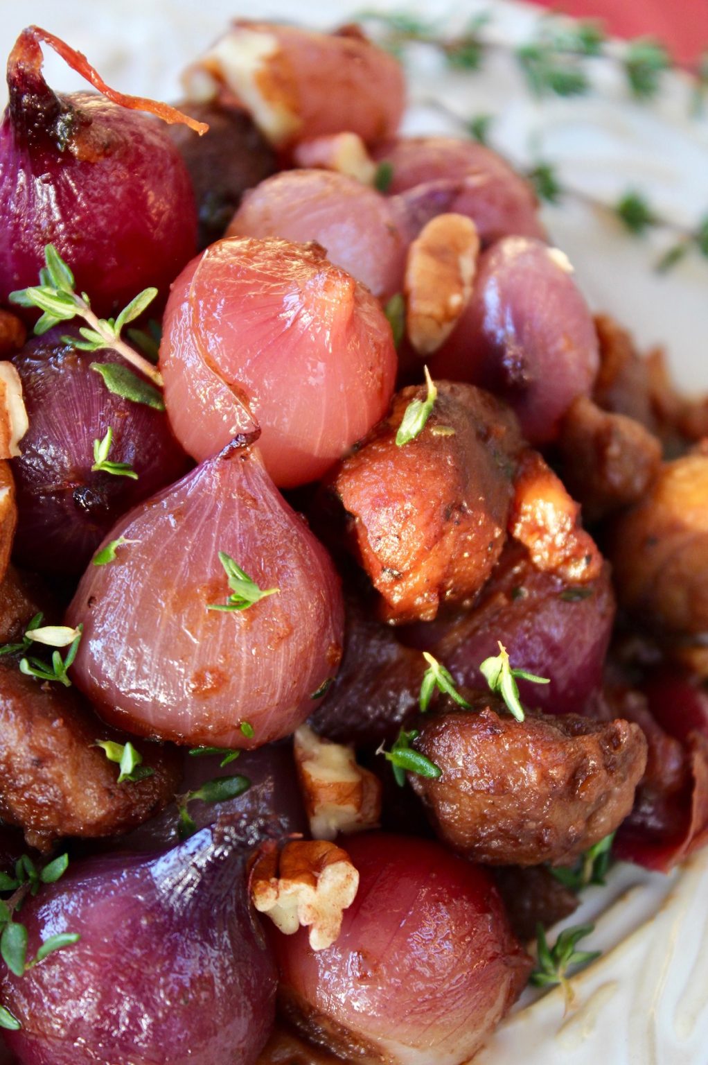 Braised Chestnuts and Pearl Onions | Cooking On The Weekends