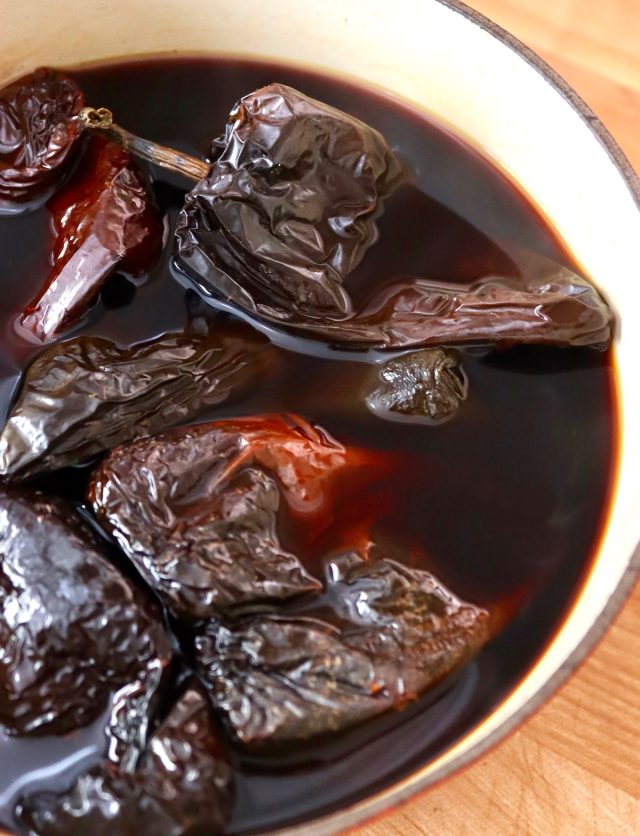 Ancho Chile Enchilada Sauce| Cooking On The Weekends