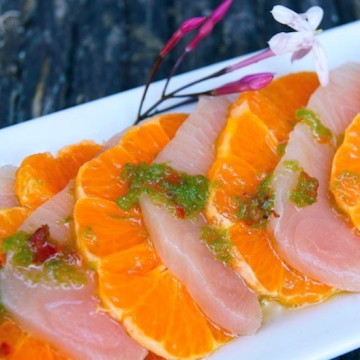 Yellowtail Sashimi with Jalapeño | Cooking On The Weekends