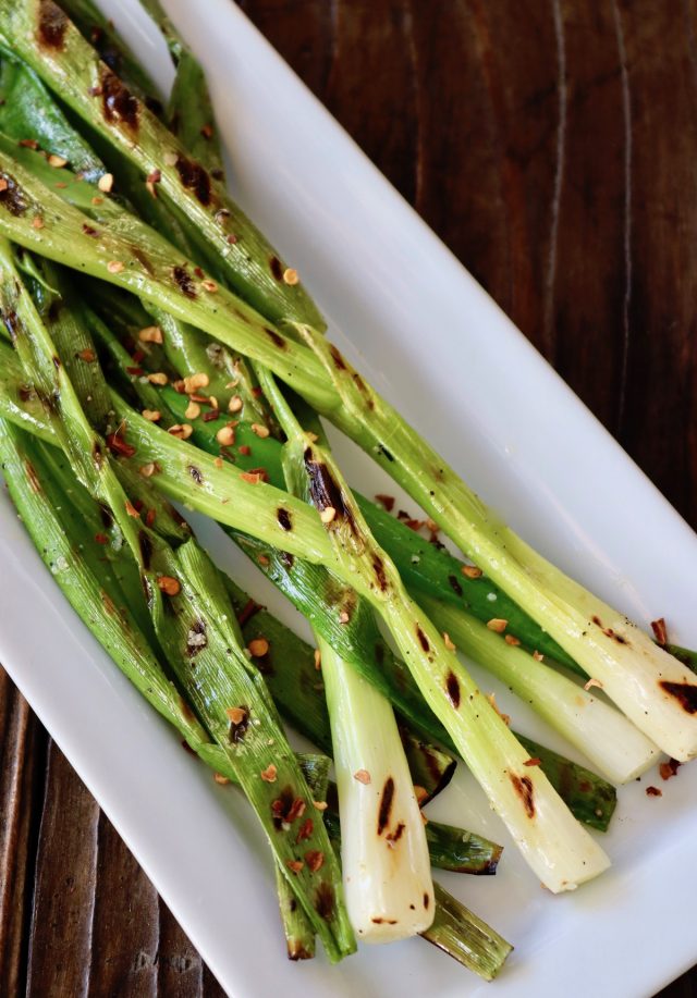 Grilled Green Onions | Cooking On The Weekends