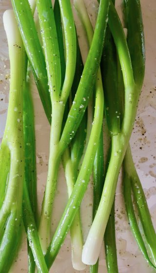 Grilled Green Onions | Cooking On The Weekends