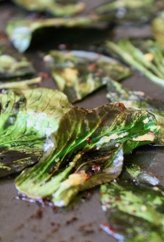 Crispy Bok Choy Chips | Cooking On The Weekends