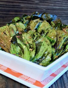 Crispy Bok Choy Chips | Cooking On The Weekends