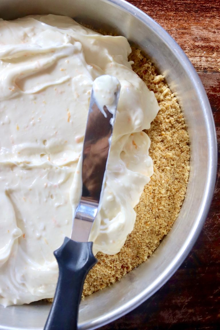 Tangerine Cheesecake | Cooking On The Weekends