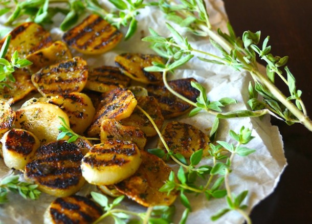 Elephant Garlic Recipe (Grilled with Herbs) | Cooking On The Weekends