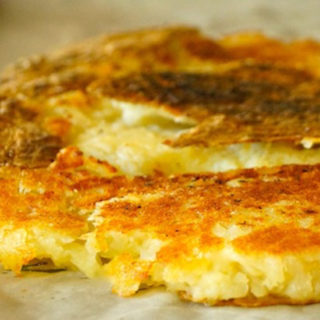 Smashed Potato Pizza Crust | Cooking On The Weekends