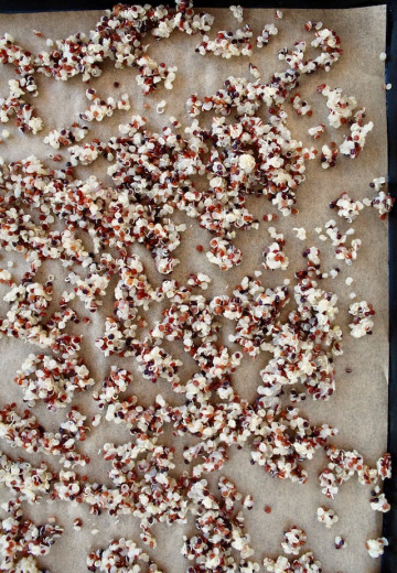 Quinoa Crisps Recipe | Cooking On The Weekends