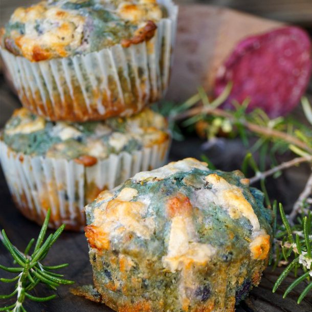 Purple Sweet Potato Muffins Recipe | Cooking On The Weekends