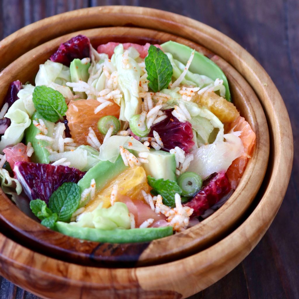 Pickled Ginger Salad with Citrus and Wasabi Dressing | Cooking On The ...