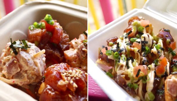Poke Nachos with Rice Chips | Cooking On The Weekends