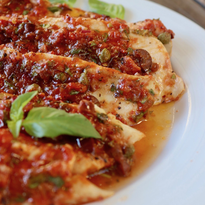 Fish Puttanesca | Cooking On The Weekends