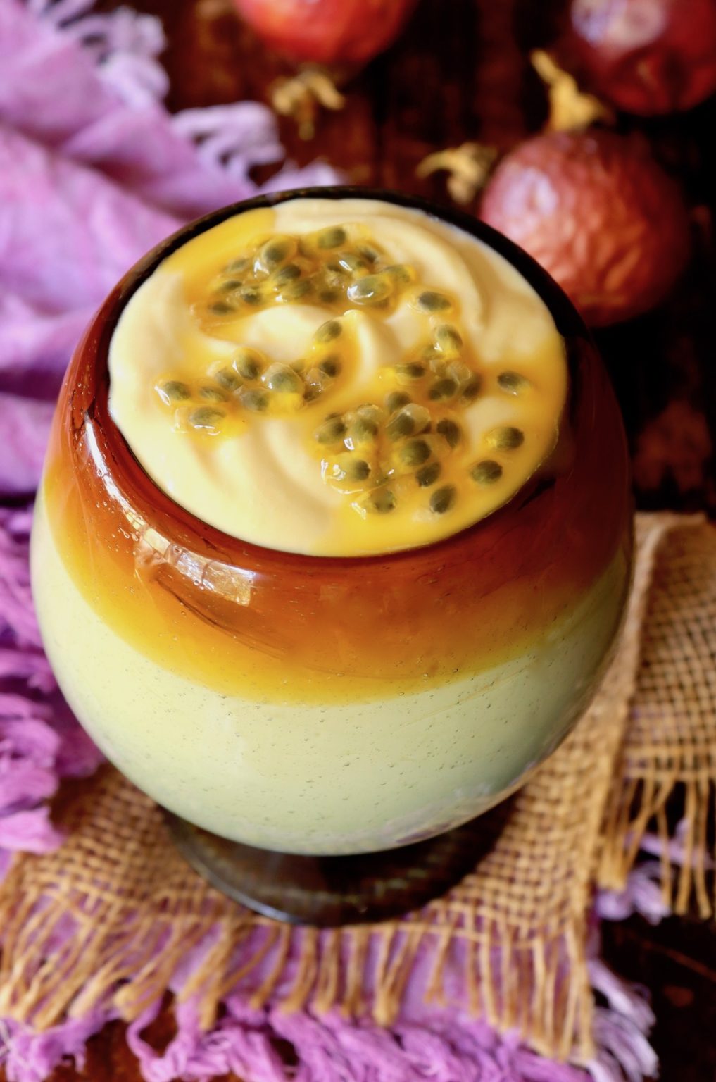 Passion Fruit Mousse Recipe | Cooking On The Weekends