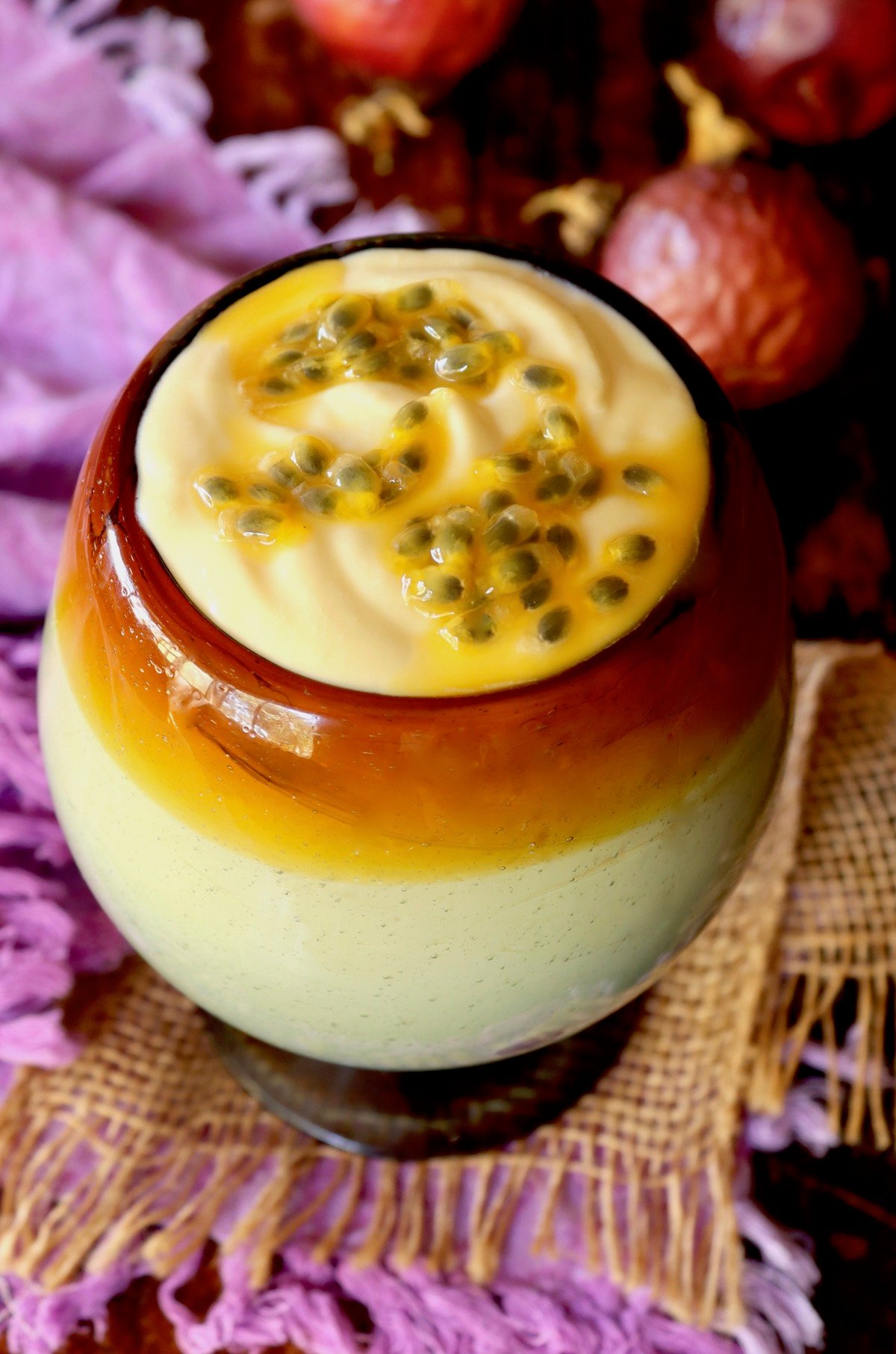 Passion Fruit Mousse Recipe | Cooking On The Weekends