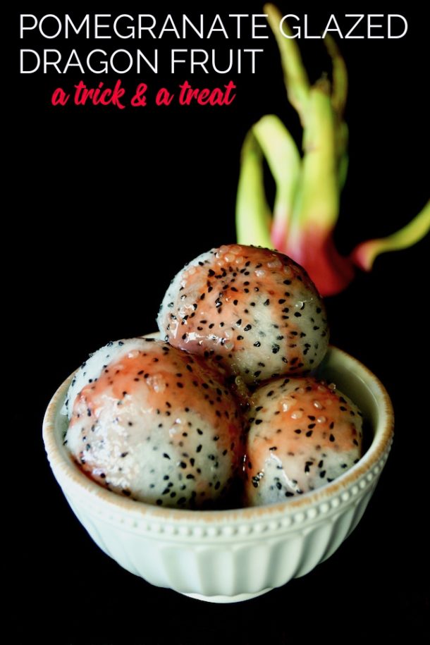 Dragon Fruit Ice Cream with Pomegranate | Cooking On The Weekends