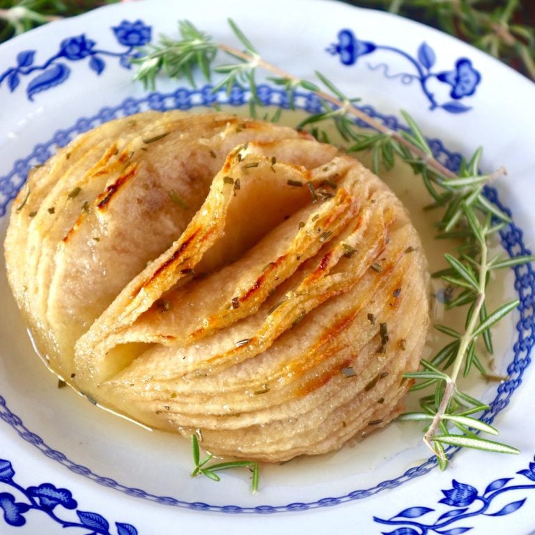 Asian Pears in Rosemary Syrup | Cooking On The Weekends