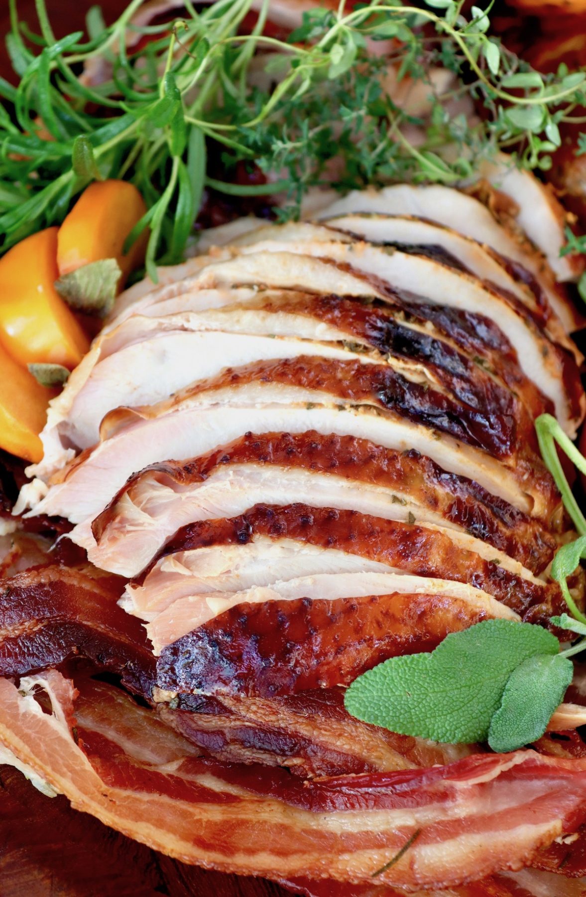 Bacon Wrapped Turkey | Cooking On The Weekends