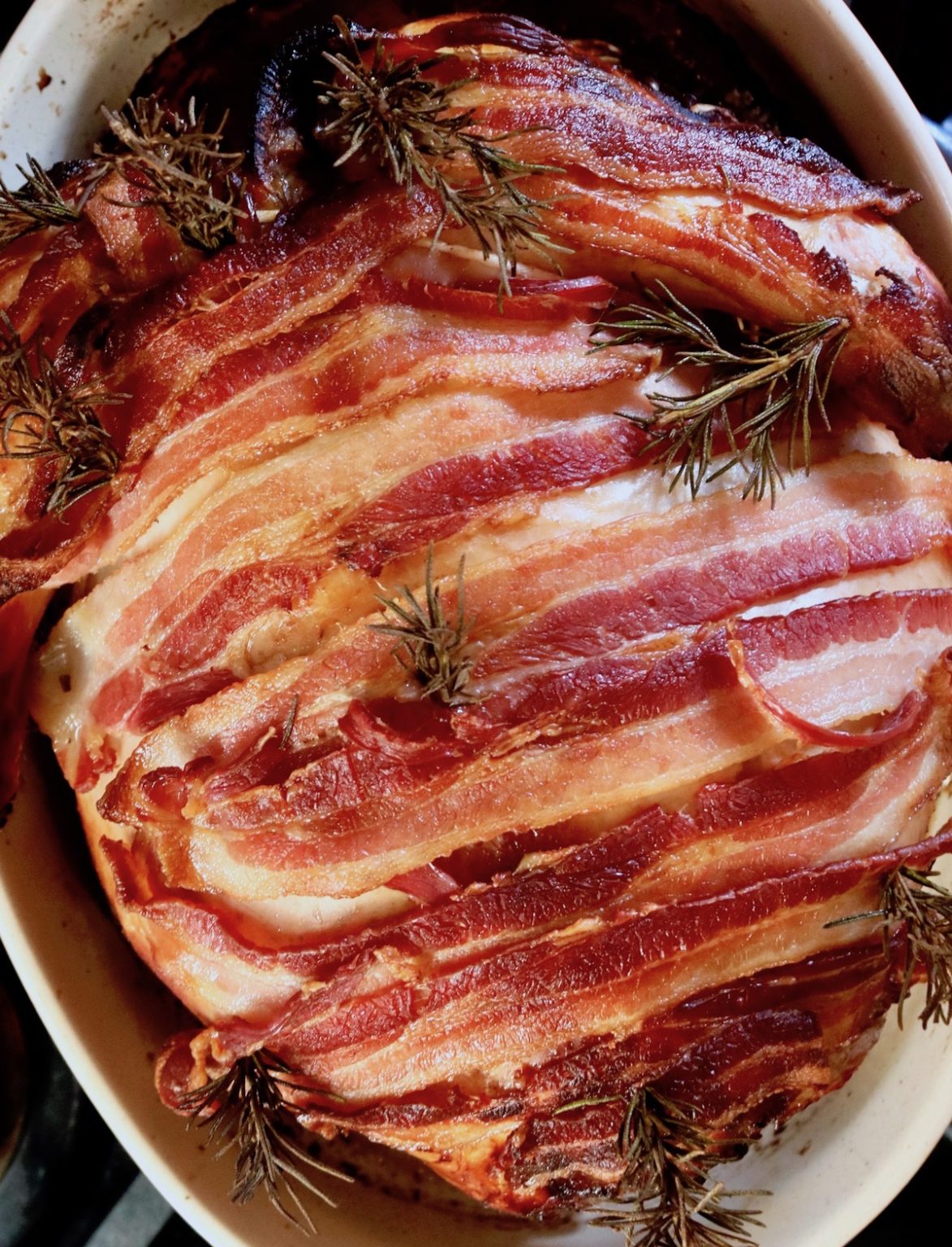 Bacon Wrapped Turkey | Cooking On The Weekends