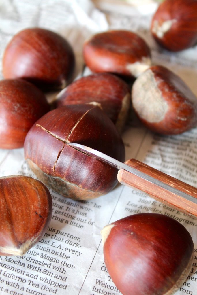 How to Roast and Peel Chestnuts | Cooking On The Weekends