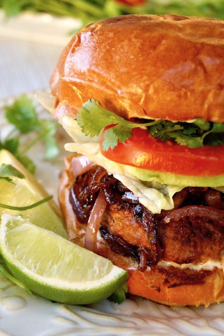 Spicy Sriracha Burger | Cooking On The Weekends
