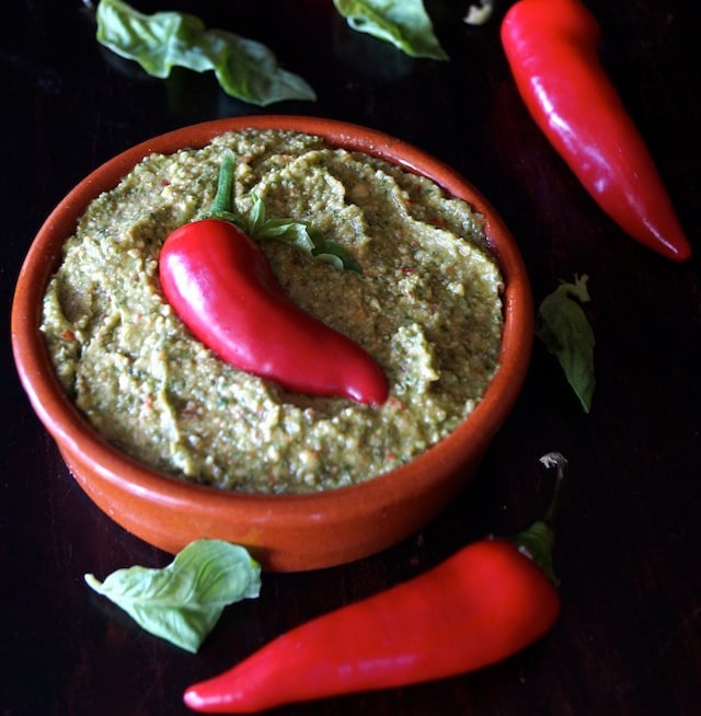 Fresno Chile Pepper Pesto | Cooking On The Weekends