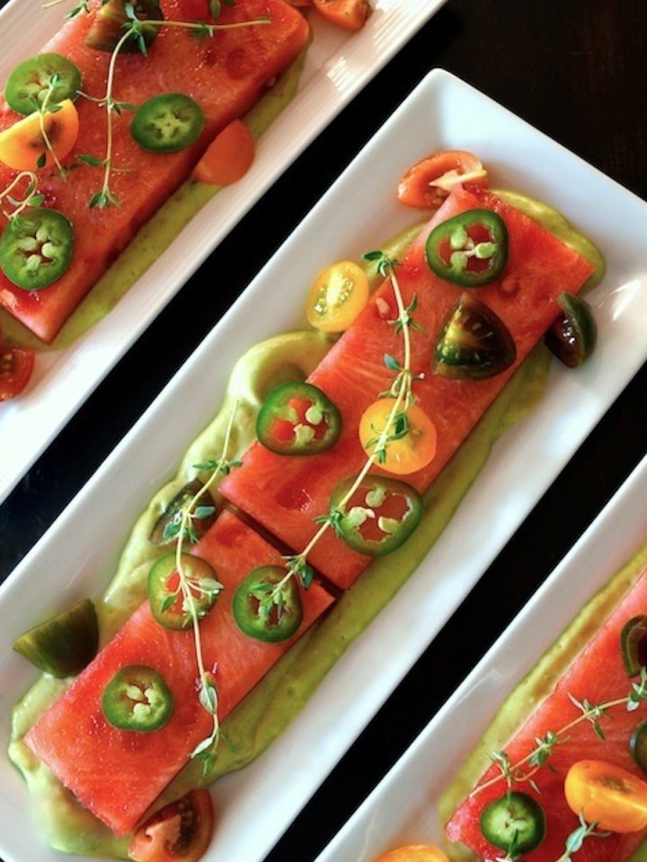 Watermelon Basil Salad | Cooking On The Weekends