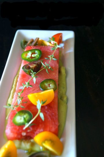 Compressed Watermelon Salad | Cooking On The Weekends