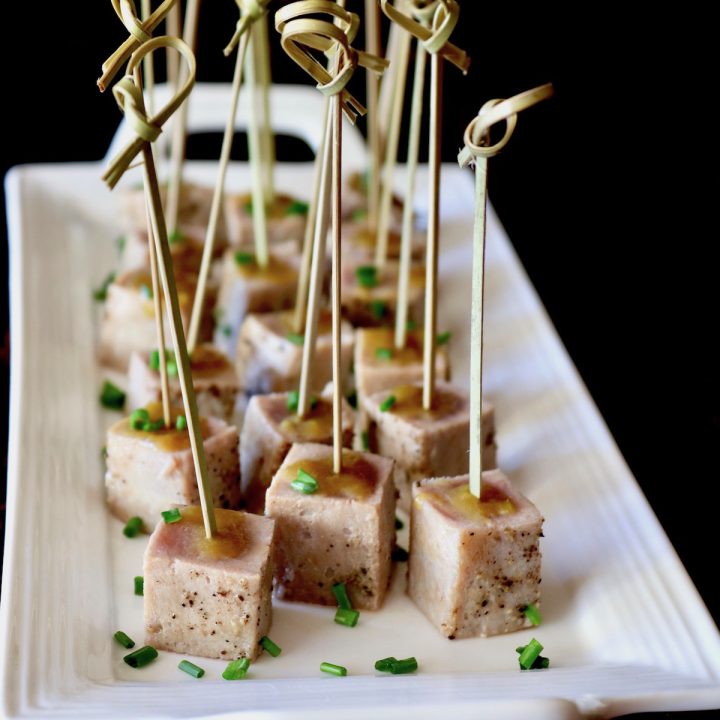 Ahi Tuna Appetizer | Cooking On The Weekends