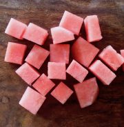 Compressed Watermelon Salad | Cooking On The Weekends