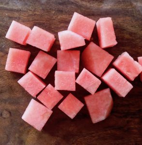 Compressed Watermelon Salad | Cooking On The Weekends