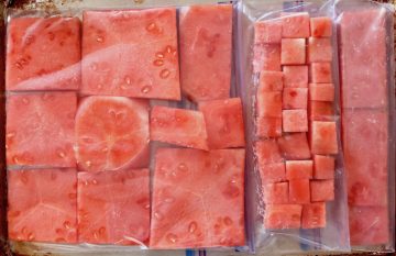 Compressed Watermelon Salad | Cooking On The Weekends