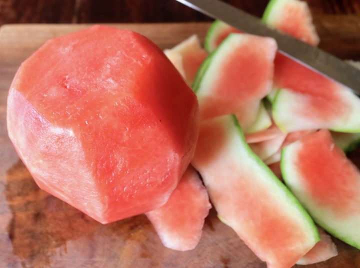 Compressed Watermelon Salad | Cooking On The Weekends