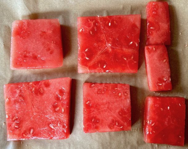 Compressed Watermelon Salad | Cooking On The Weekends