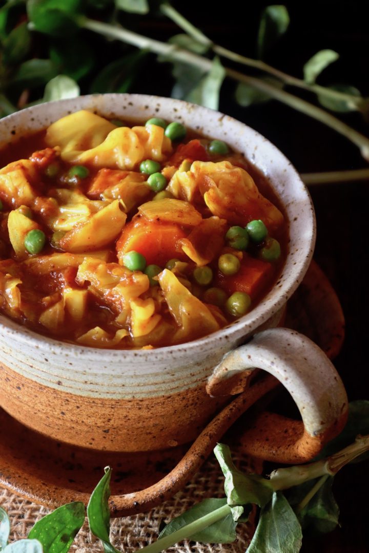 Best Vegetarian Cabbage Stew | Cooking On The Weekends