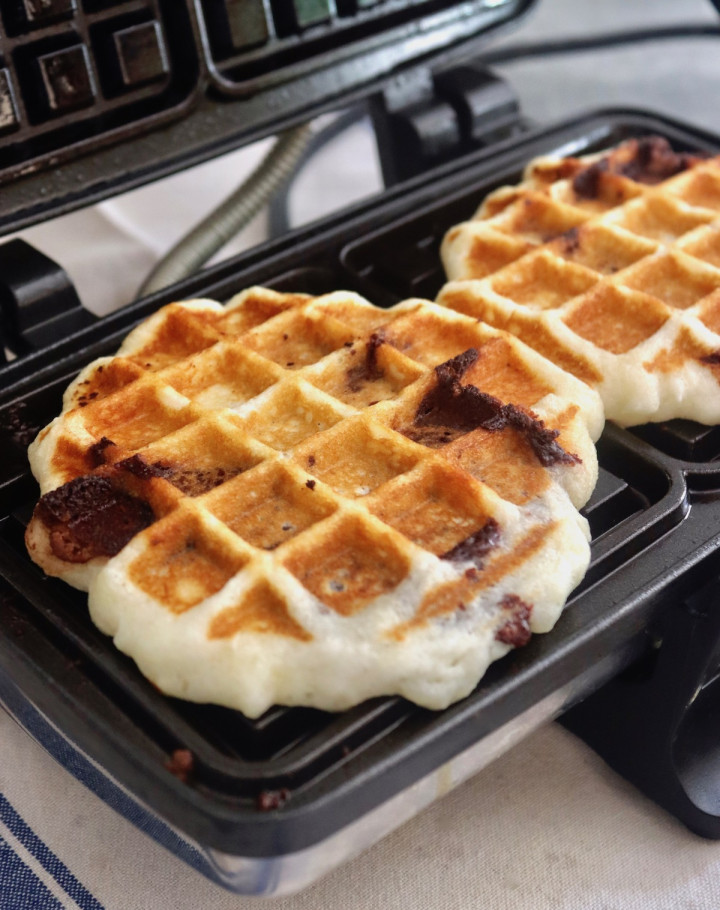 Nutella Waffles | Cooking On The Weekends