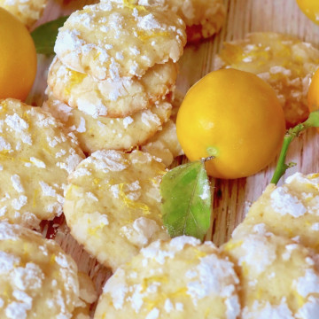 Meyer Lemon Cookies | Cooking On The Weekends