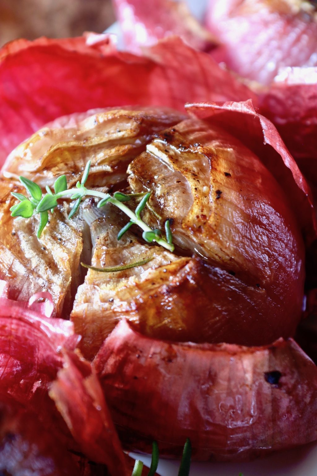Roasted Red Onions | Cooking On The Weekends