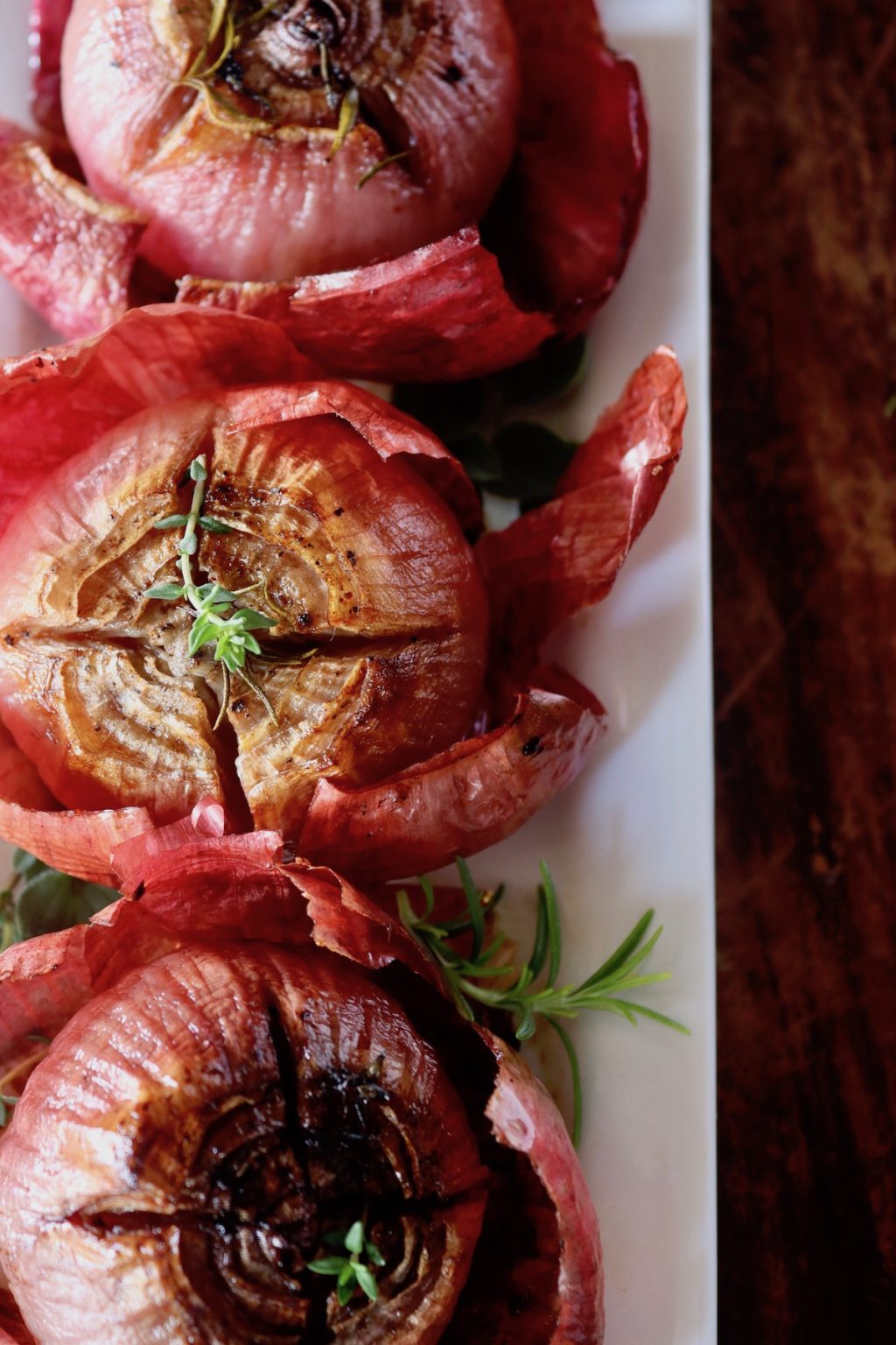 Roasted Red Onions | Cooking On The Weekends