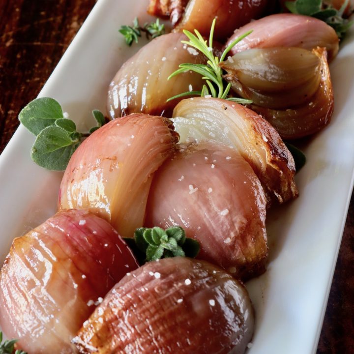 Roasted Red Onions | Cooking On The Weekends