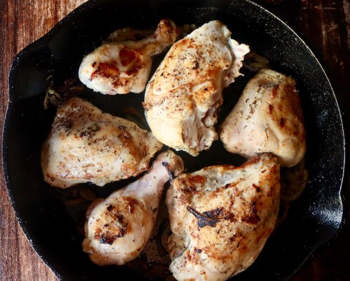 Cast Iron Skillet Chicken | Cooking On The Weekends