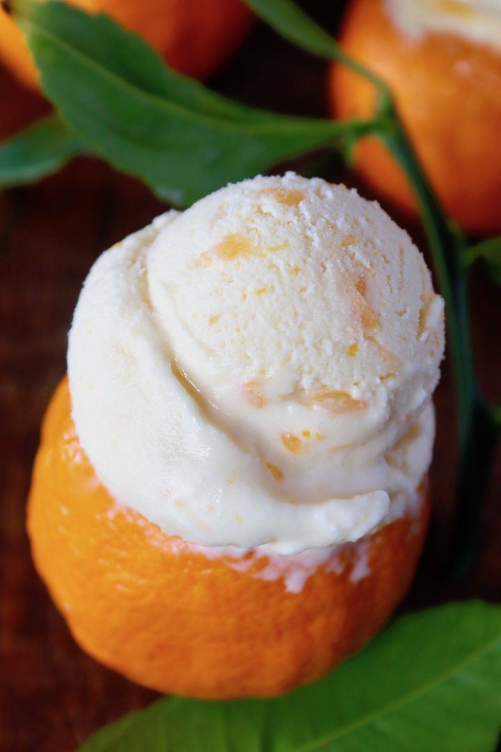 Creamsicle Ice Cream | Cooking On The Weekends