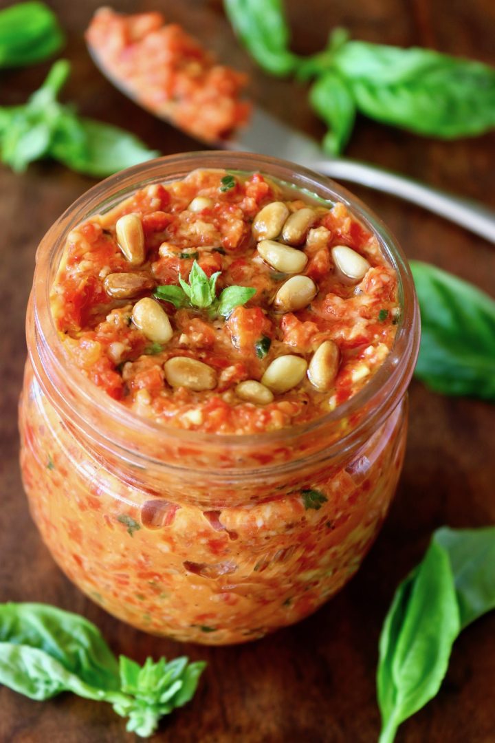 Red Pepper Pesto | Cooking On The Weekends