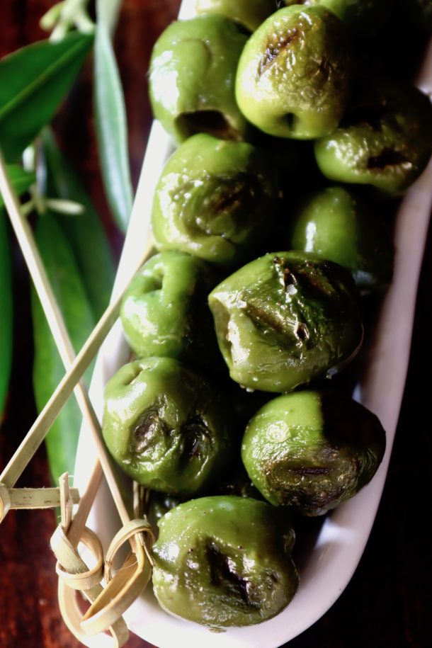 Grilled Olives | Cooking On The Weekends